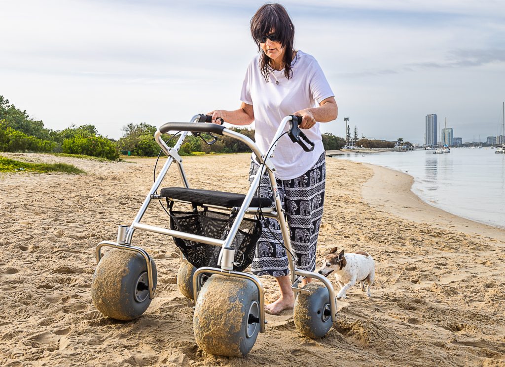Wheeleez® All-Terrain Rollator… Improve Your Physical and Mental Health ...